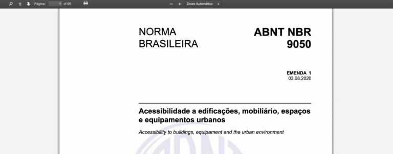Elisa Prado Arquitetura | Acessibilidade – Nova NBR 9050/2020